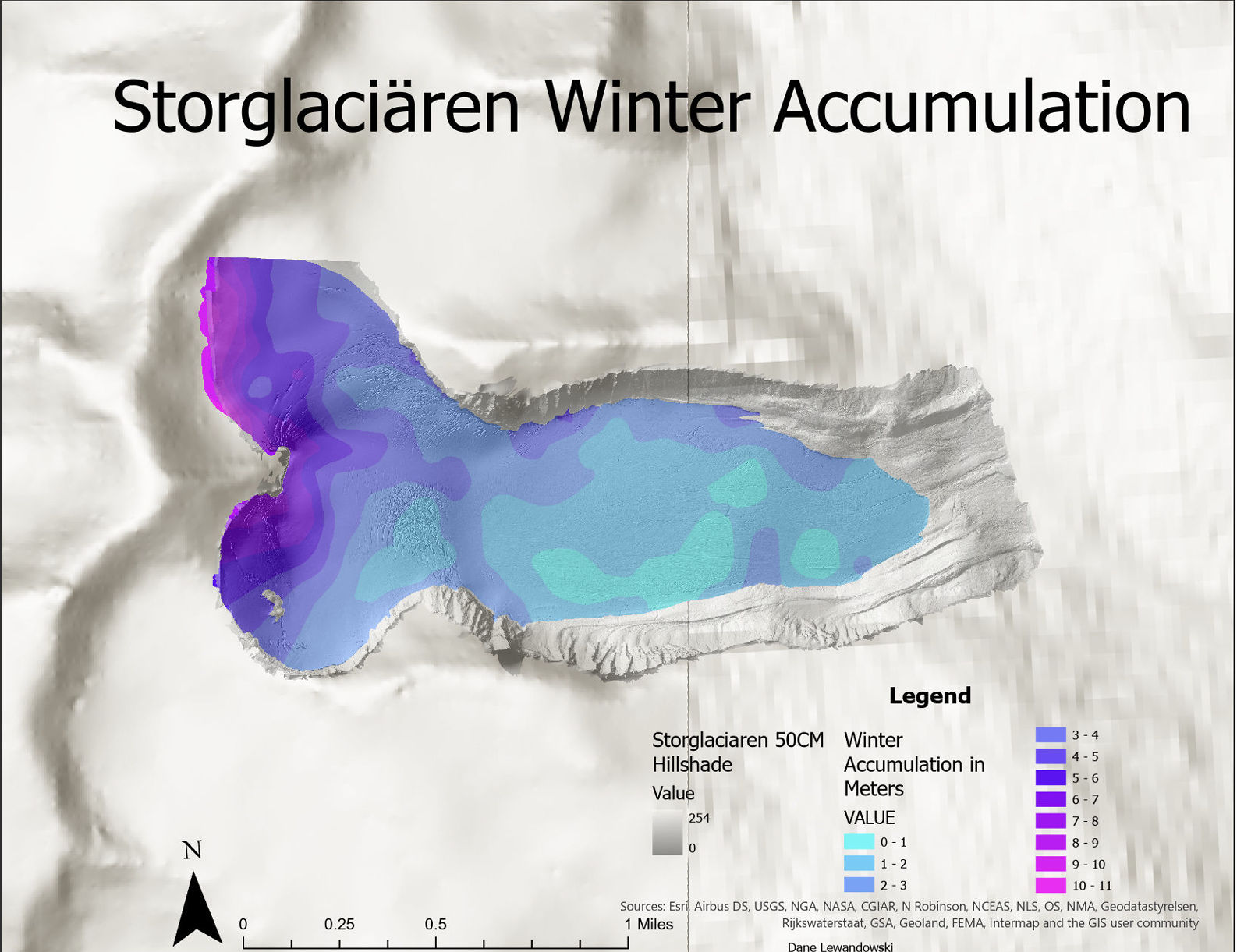 Class Project - Accumulation on glacier | Spatialnode